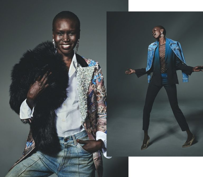 Alek Wek is ELLE's Timeless Muse