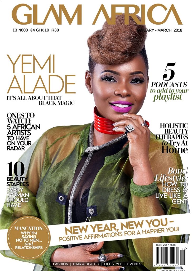 Yemi Alade Sprinkled Black Magic on Glam Africa Magazine's Latest Issue ...