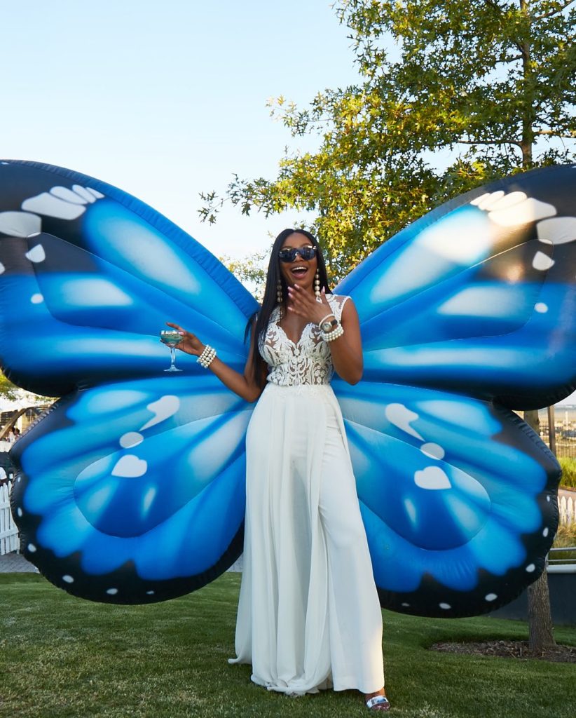 Bonang Matheba Shows Us The Right Way to Wear All White This Season ...