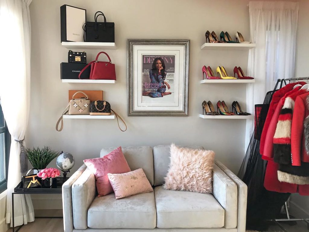 We Caught A Glimpse Of Bonang's Glam Room And It's Envy-Inducing | BN Style