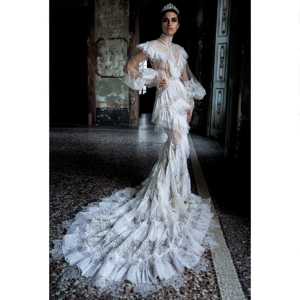 This Bride's Breathtaking, Directional Wedding Dress is Everything | BN ...