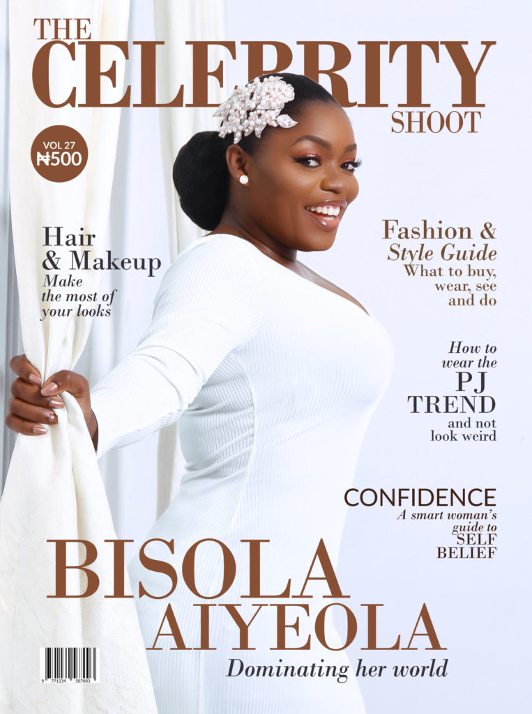 Bisola Aiyeola For The New Edition Of The Celebrity Shoot Magazine.