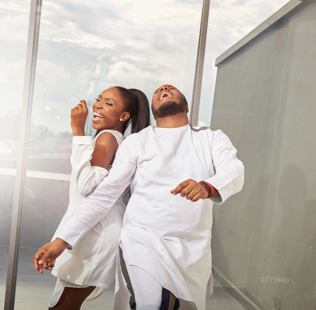 Lala Akindoju Wears Fablane by Derin and Jane Michael Ekanem In Her Pre ...