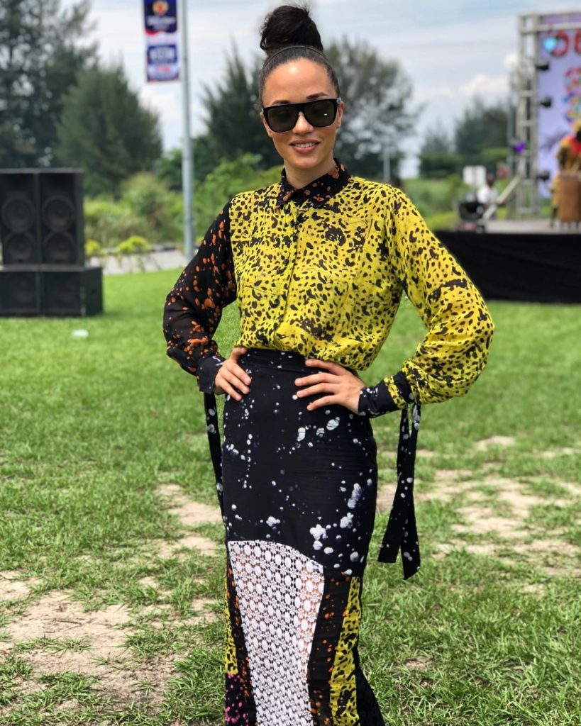 Check Out Eku Edewor's Super Stylish Take On The Adire Trend | BN Style