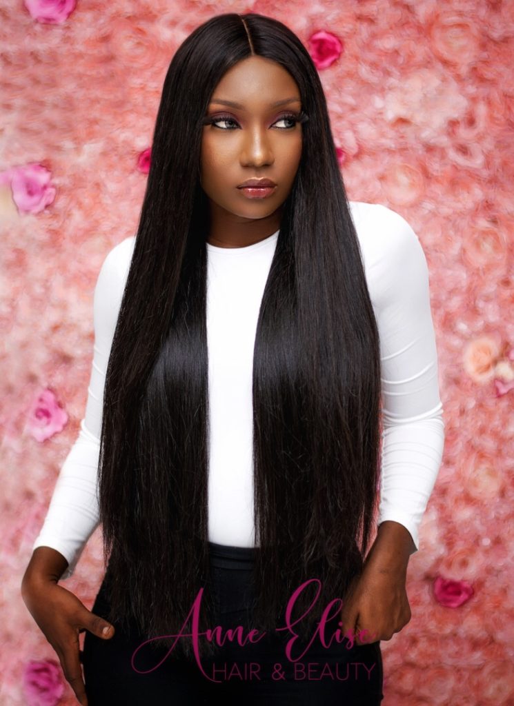 Anne Elise Real Hair's New Lookbook Is Titled 'A Pink Christmas' and ...