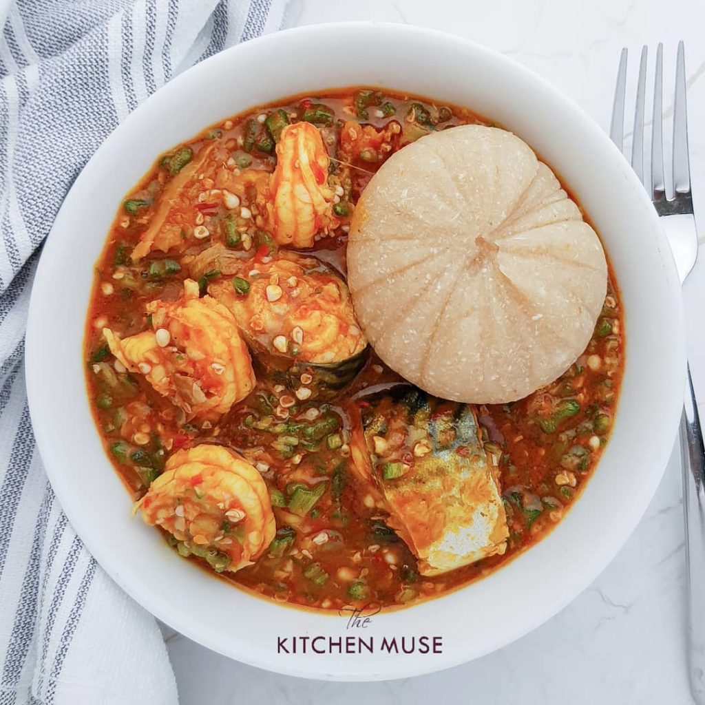 You'll Want to Devour this Mouthwatering Seafood Okro Recipe, Courtesy ...