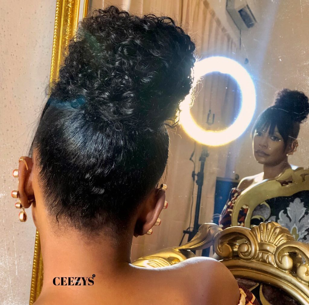 We've Never Seen Michelle Dede With This Hairstyle - It Changes ...