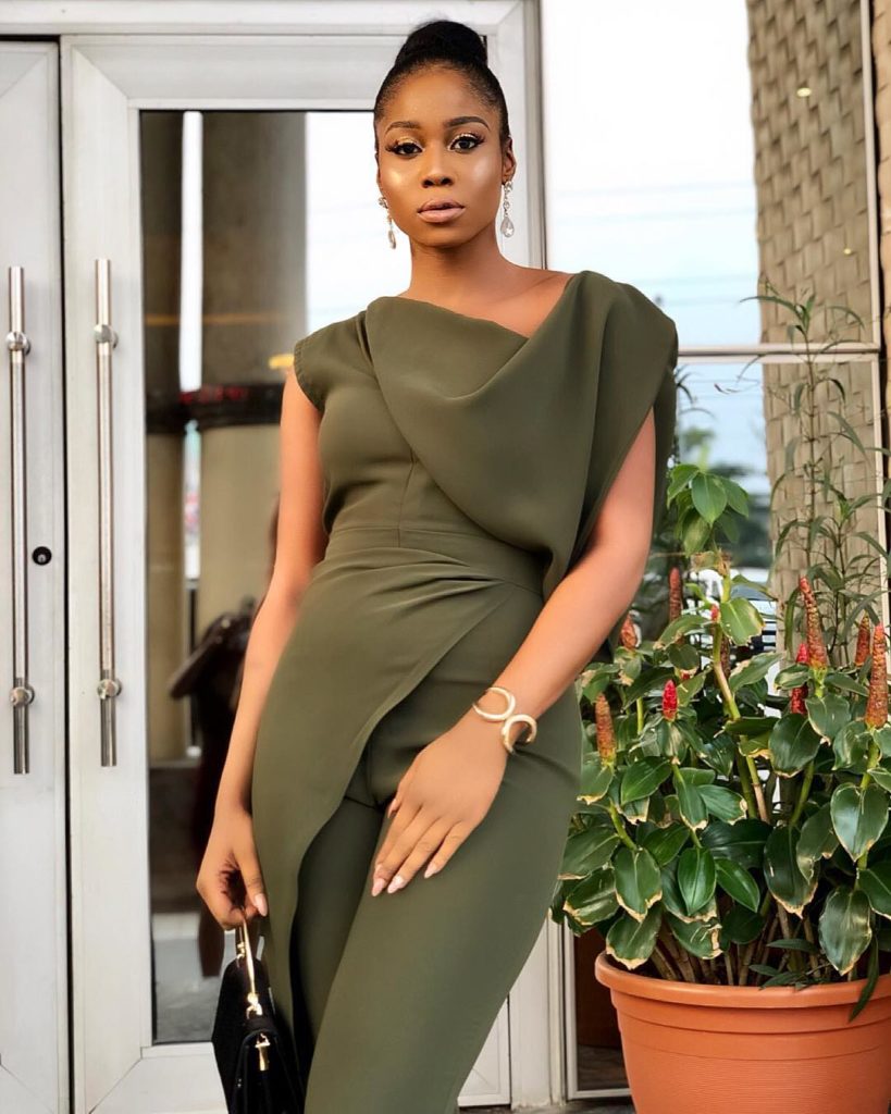 Fact: Lilian Afegbai Looks Impossibly Chic in Army Green | BN Style
