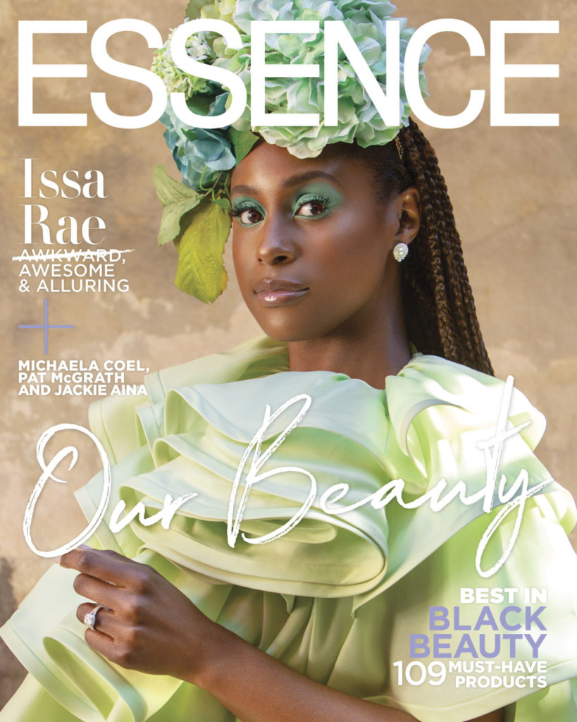 Issa Rae's Summer Box Braids & Glowy Beauty Look On ESSENCE's April ...