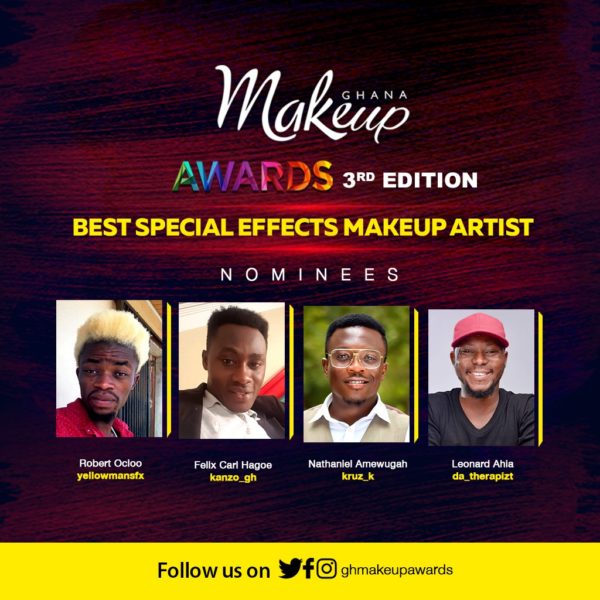 Here Are The Official Nominees for the 3rd Ghana Makeup Awards | BN Style