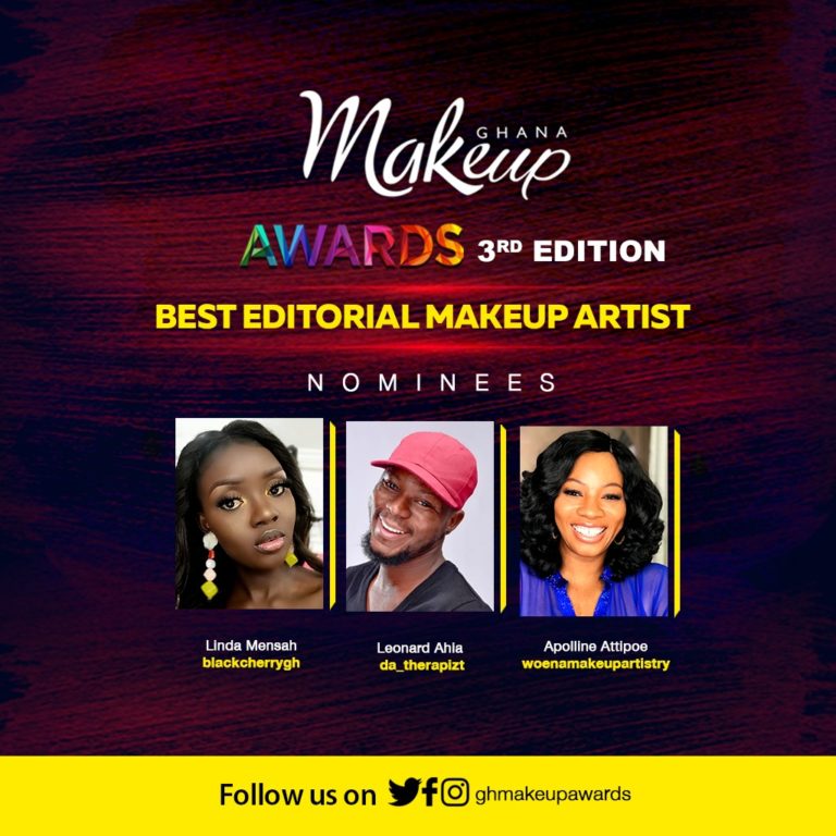 Here Are The Official Nominees for the 3rd Ghana Makeup Awards | BN Style