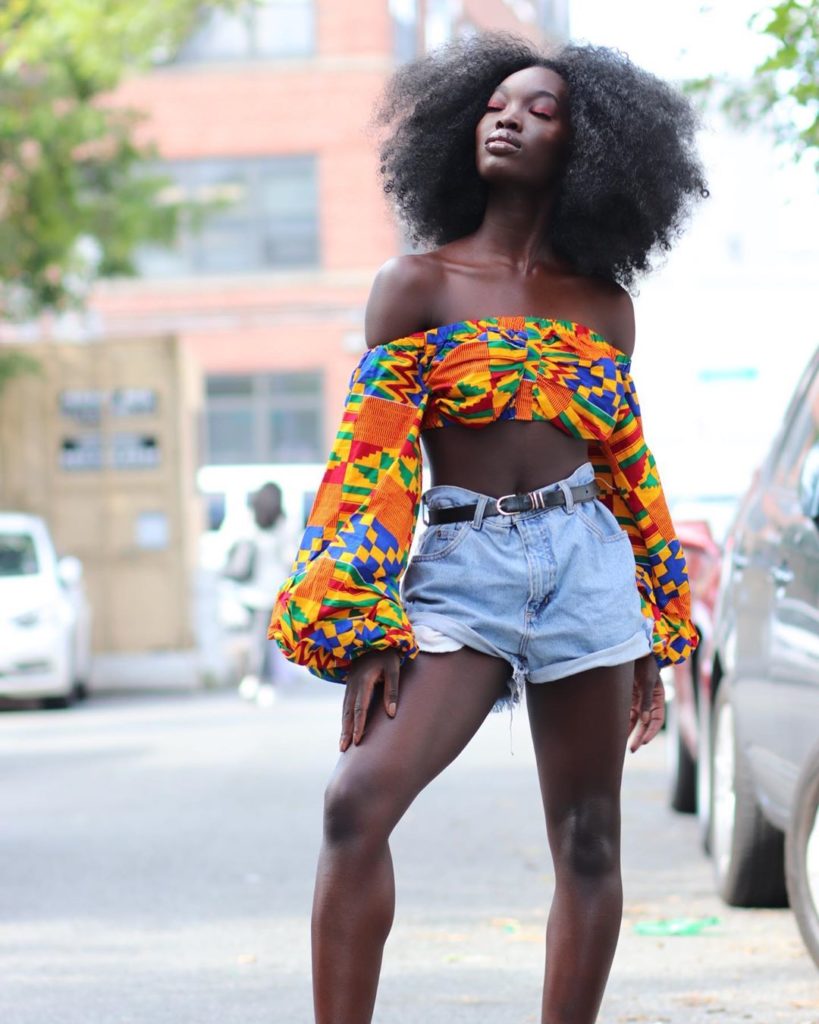 Thanks To This Crop Top, Dora Owusu Served Poppin' Melanin At Afropunk ...