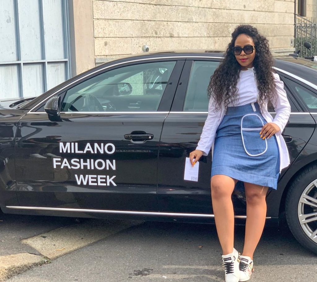 SA Influencers Blue & Brown Mbombo Were at Milan Fashion Week Strictly ...