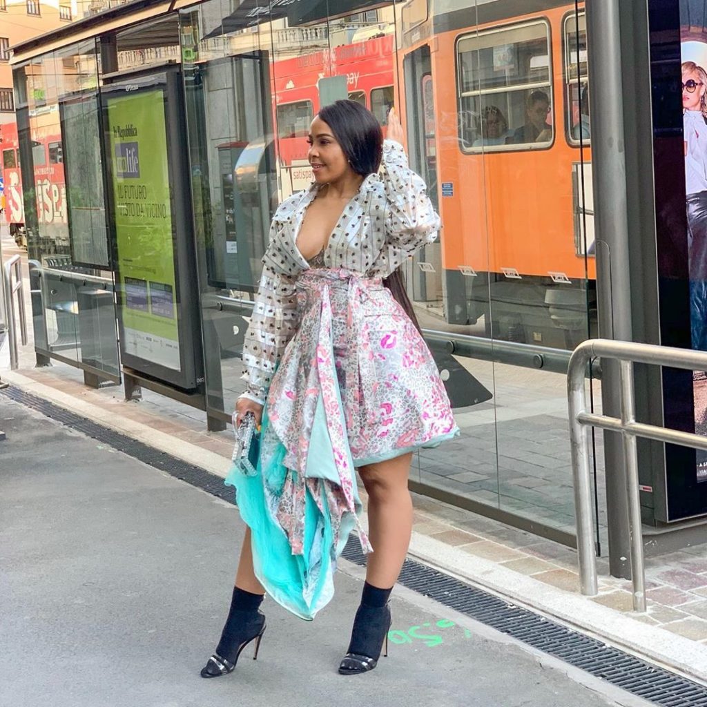 SA Influencers Blue & Brown Mbombo Were at Milan Fashion Week Strictly ...