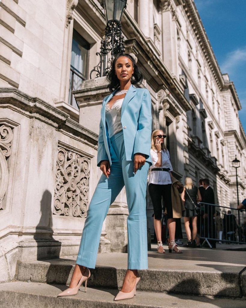 Maya Jama Is Making A Case For Edgy Fashion At London Fashion Week | BN ...
