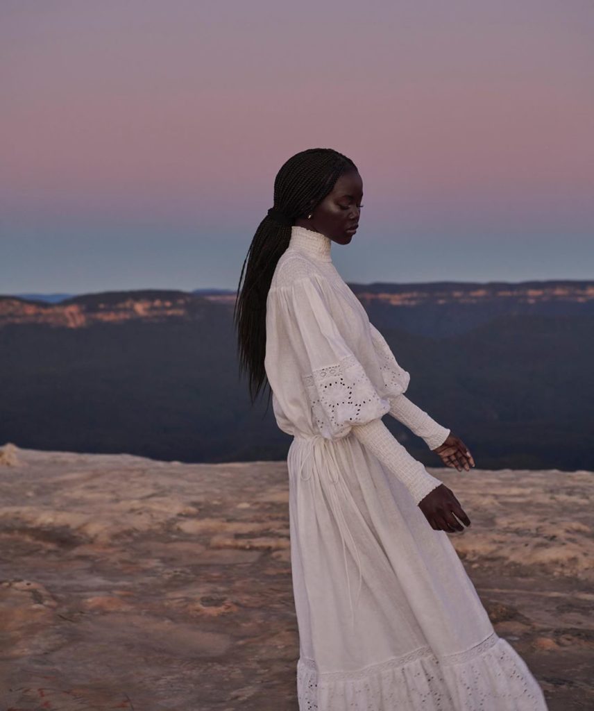Adut Akech Shines In David Jones' Spring 2020 Campaign & Proves She ...