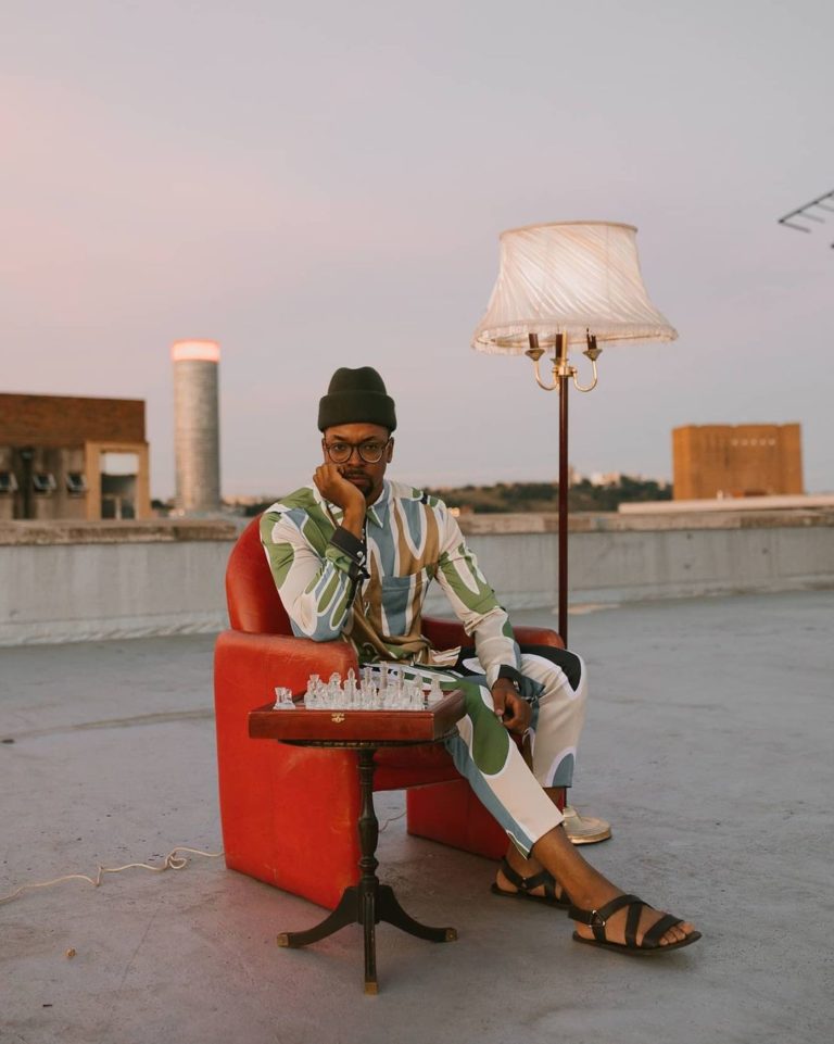 No One Does Debonair Lounge Style Quite Like Maps Maponyane | BN Style