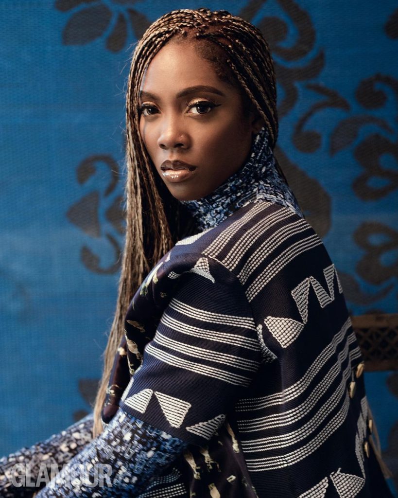 Tiwa Savage is Rocking Stunning Braids On The New Glamour SA Cover ...