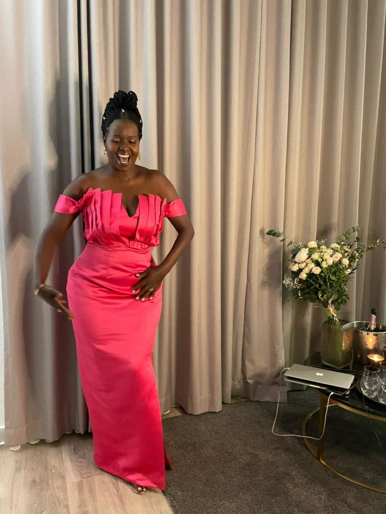 SOMI's Hot Pink 2021 GRAMMYs Look Was Made By A Senegalese Designer ...