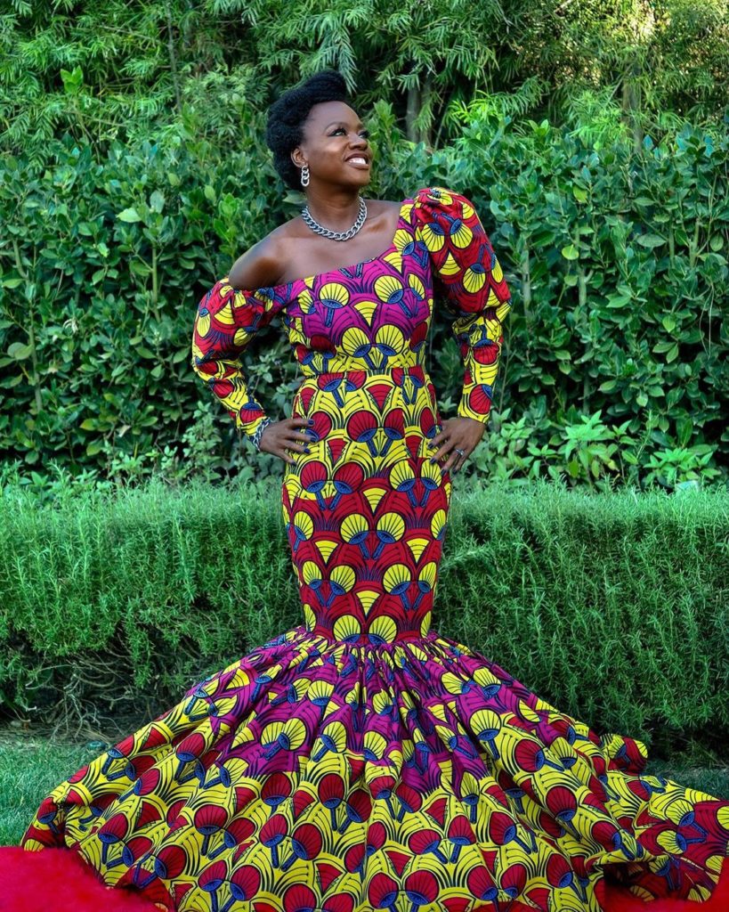 Viola Davis Transformed Into An African Queen Wearing Ankara At The ...