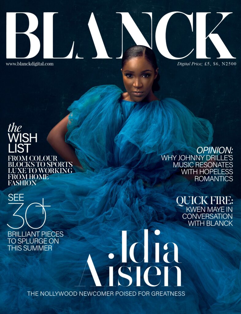 Idia Aisien Stuns on 3 Covers for Blanck Magazine’s 15th Issue | BN Style