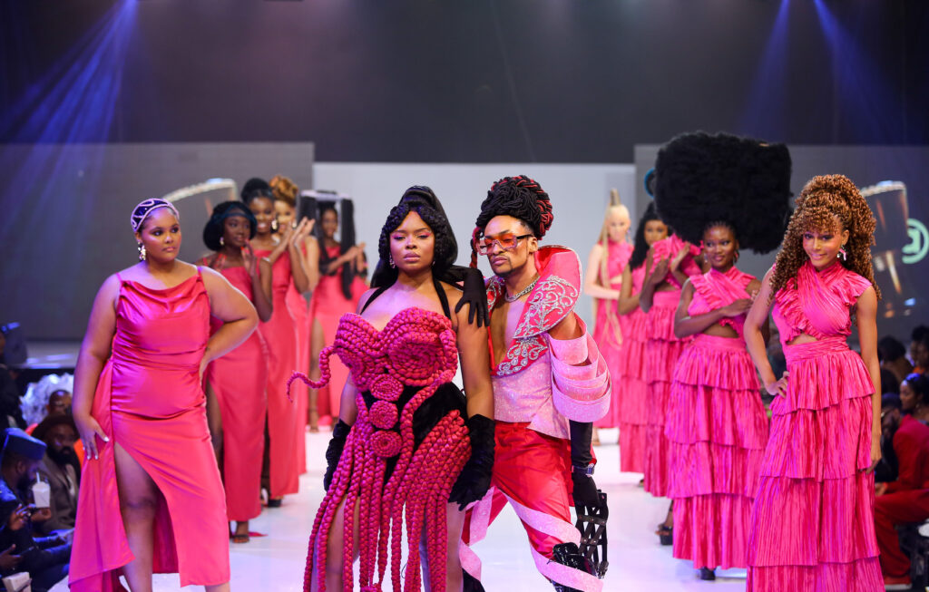 #AMVCA8 “Design For The Stars” Runway | Lush Hair Nigeria | BN Style