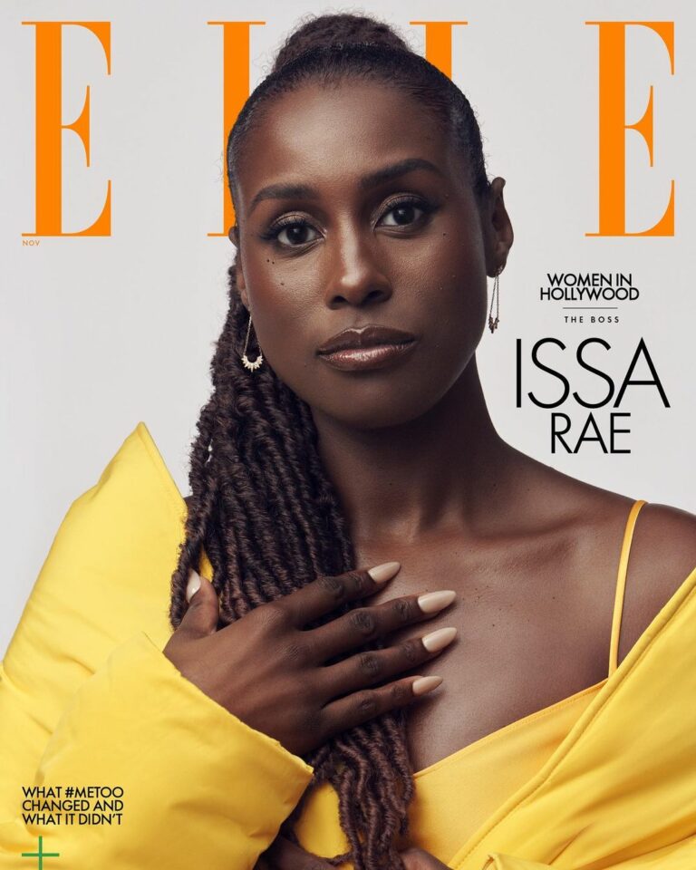 Issa Rae Goes Glam for Elle Magazine’s Women In Hollywood Cover | BN Style