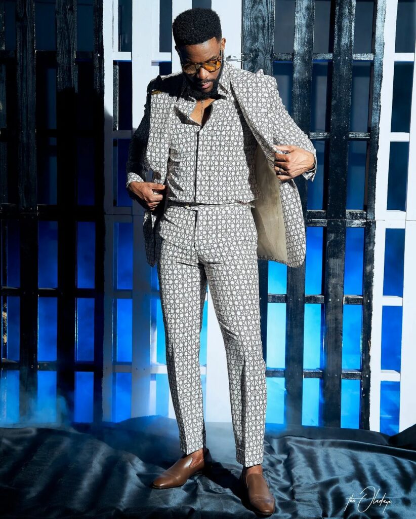 #BBTitans: Ebuka Obi-Uchendu Rocks An ATAFO Logo Print Suit For The ...