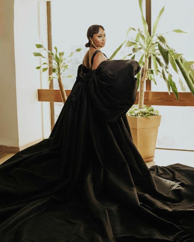 Teniola Aladese Just Nailed A Glamorous Gothic-Inspired Red Carpet Look ...