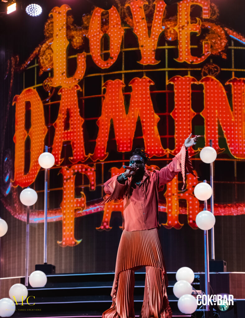 Burna Boy Makes A Resounding Fashion Statement In Concert: Wearing An ...