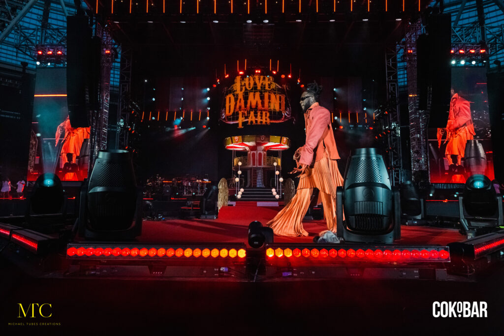 Burna Boy Makes A Resounding Fashion Statement In Concert: Wearing An ...