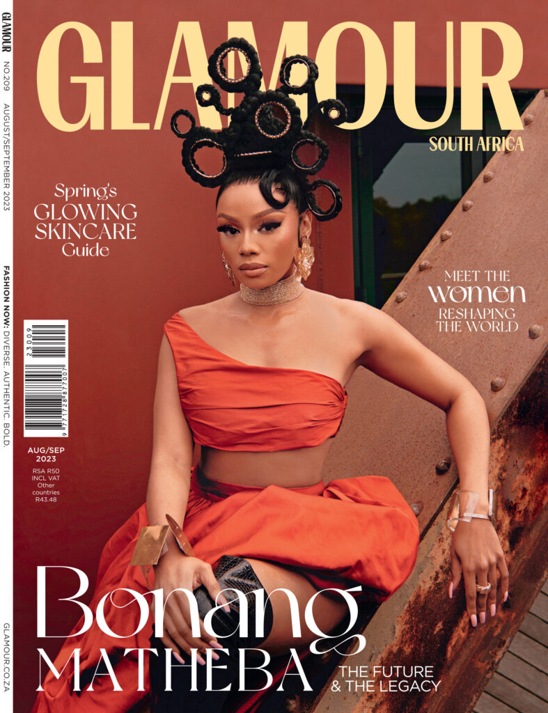 Media Goddess — Bonang Matheba — Covers GLAMOUR Magazine SA's Women's ...