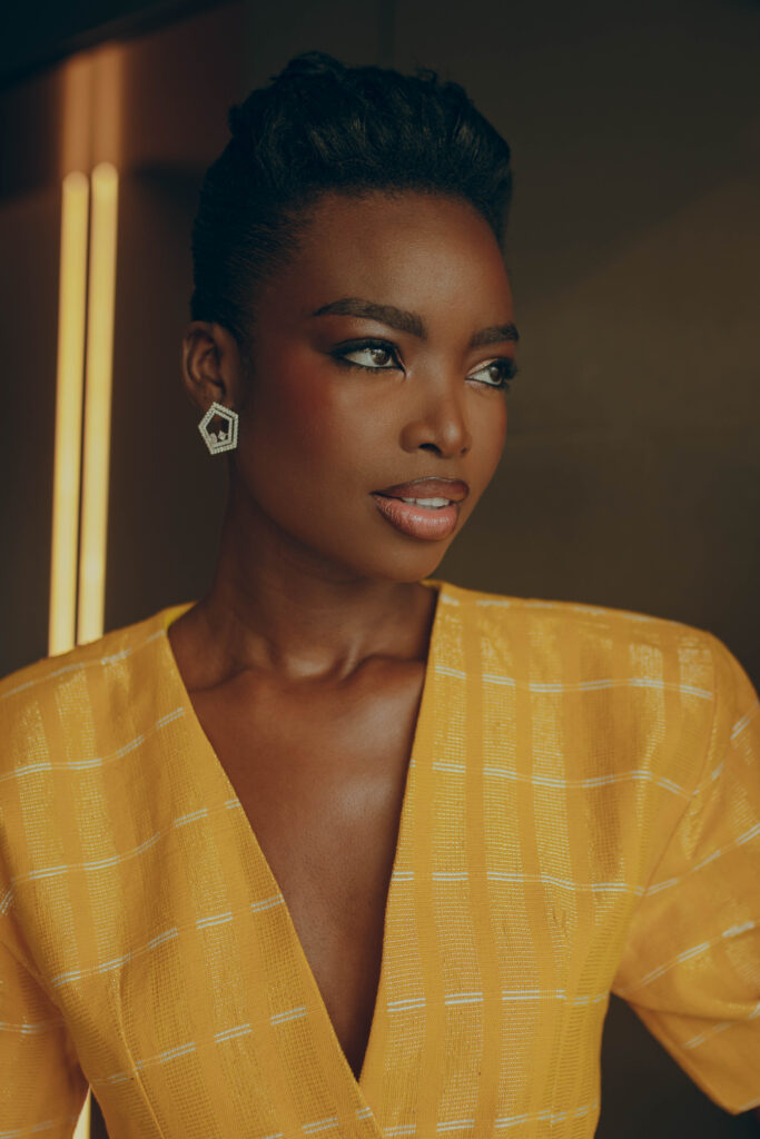 Maria Borges Serves Lagos Glam in Kilentar and Banke Kuku at E1 Race ...