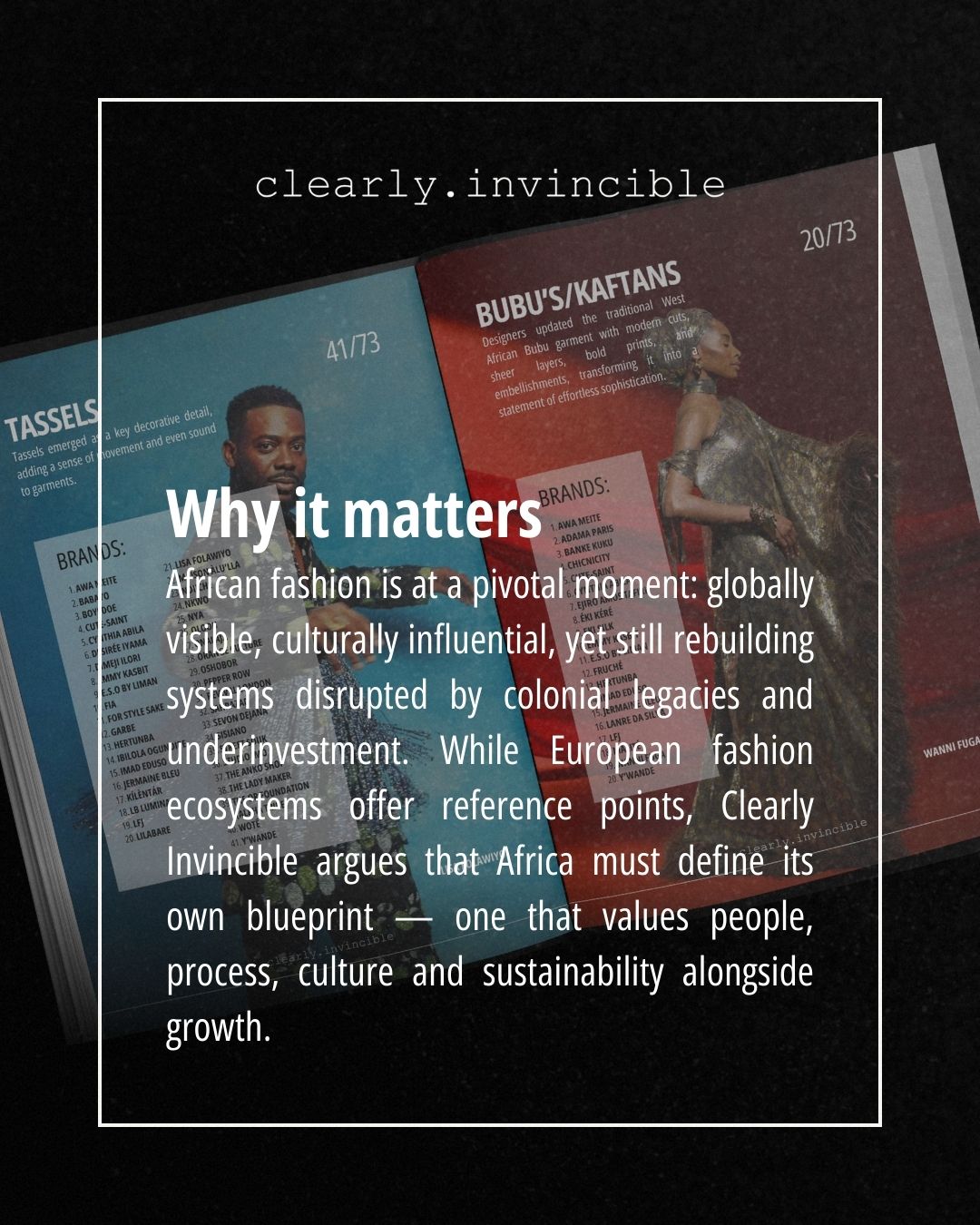 Clearly Invincible Launches The Lagos Fashion Scene 2025 Trend Report ...